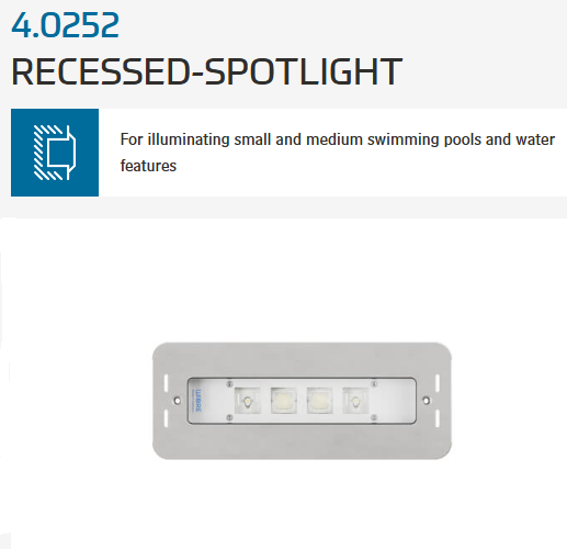 4.0252 Linjär undervattens belysning | Malux Sweden AB